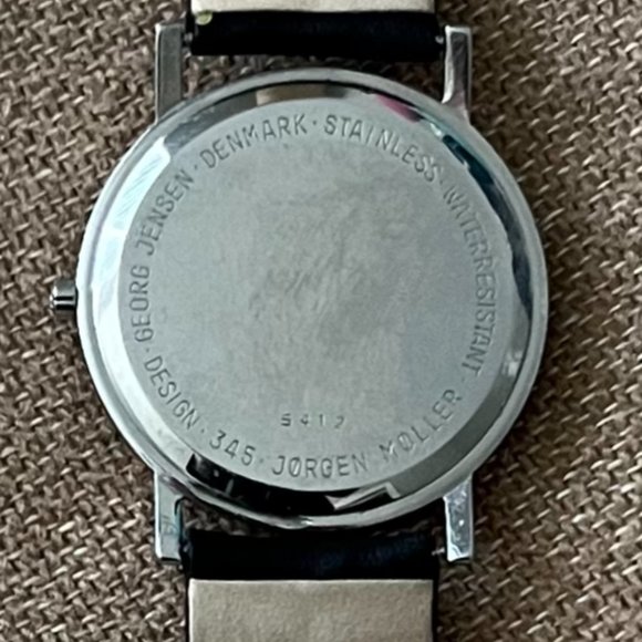 Georg Jensen | Other | Rare Georg Jensen Double Sweep Second Hand 36mm ...